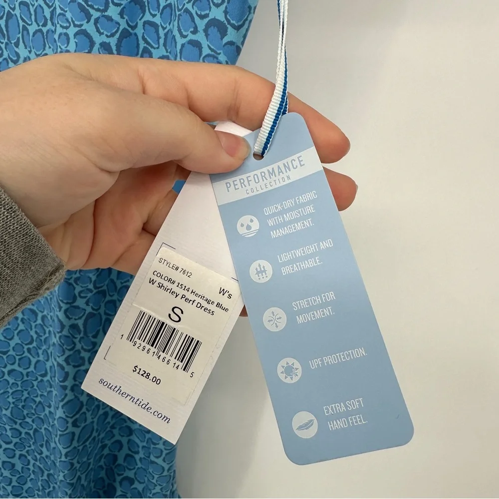 Southern Tide | Dresses | New Southern Tide Blue Shirley Performance ...